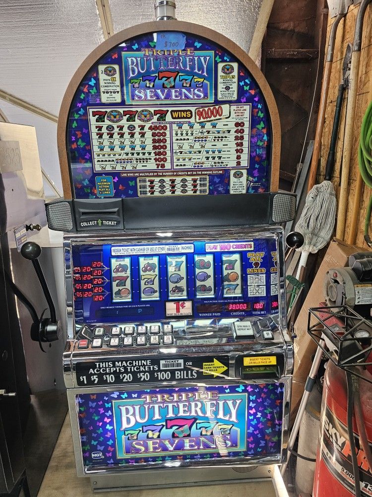 IGT SLOT MACHINE (triple Butterfly) for Sale in Lakewood, CA - OfferUp