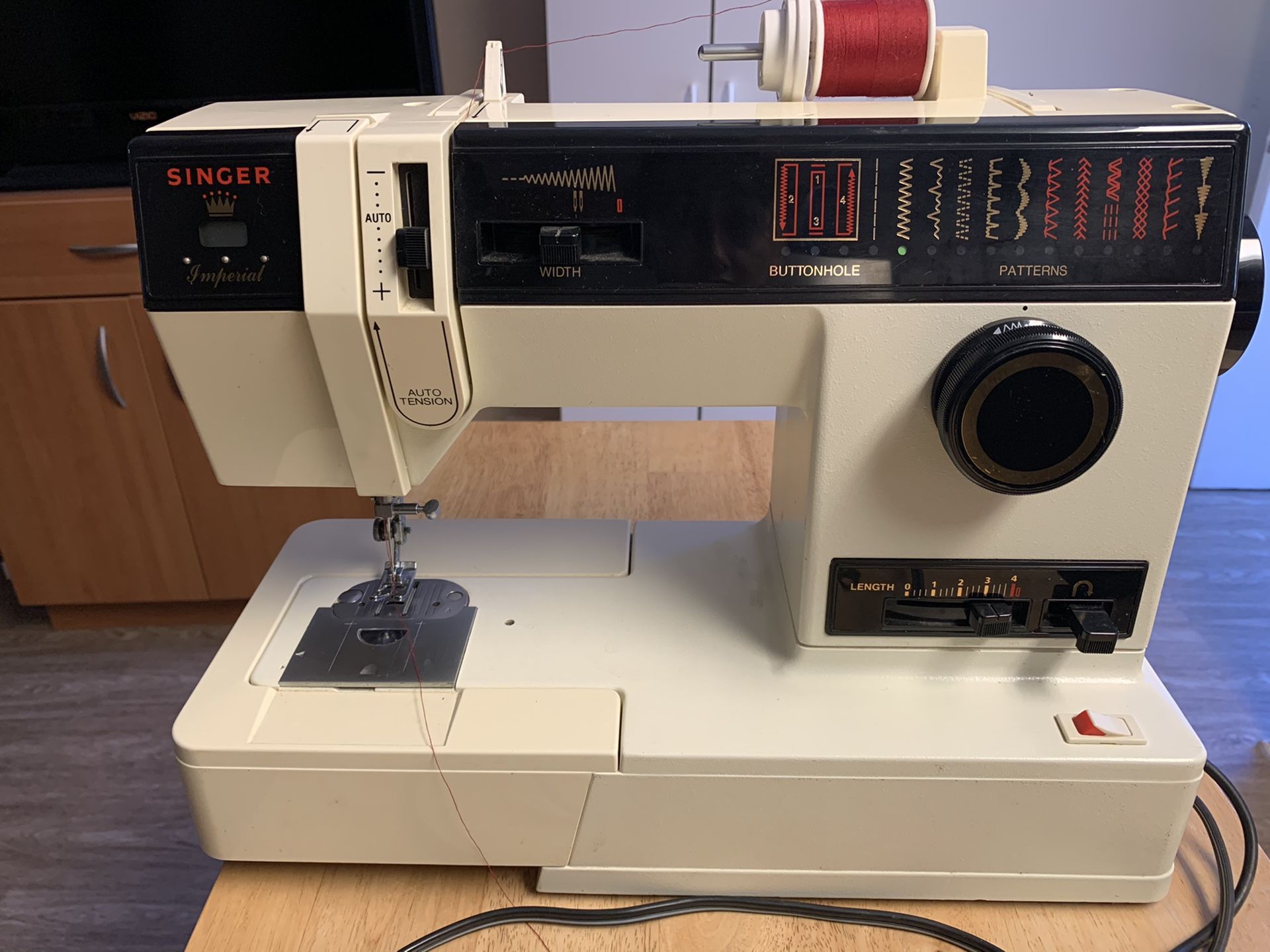 Singer Imperial Sewing Machine For Sale for Sale in San Antonio, TX ...