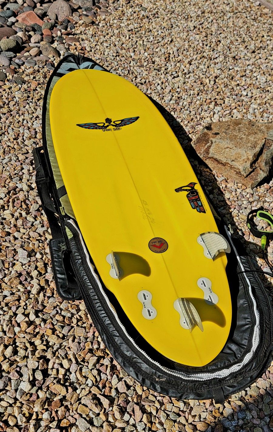 5'8 Von Sol Shadow Surfboard for Sale in Oceanside, CA - OfferUp