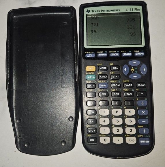 Texas Instruments TI-83 Plus Graphing Calculator for Sale in San ...