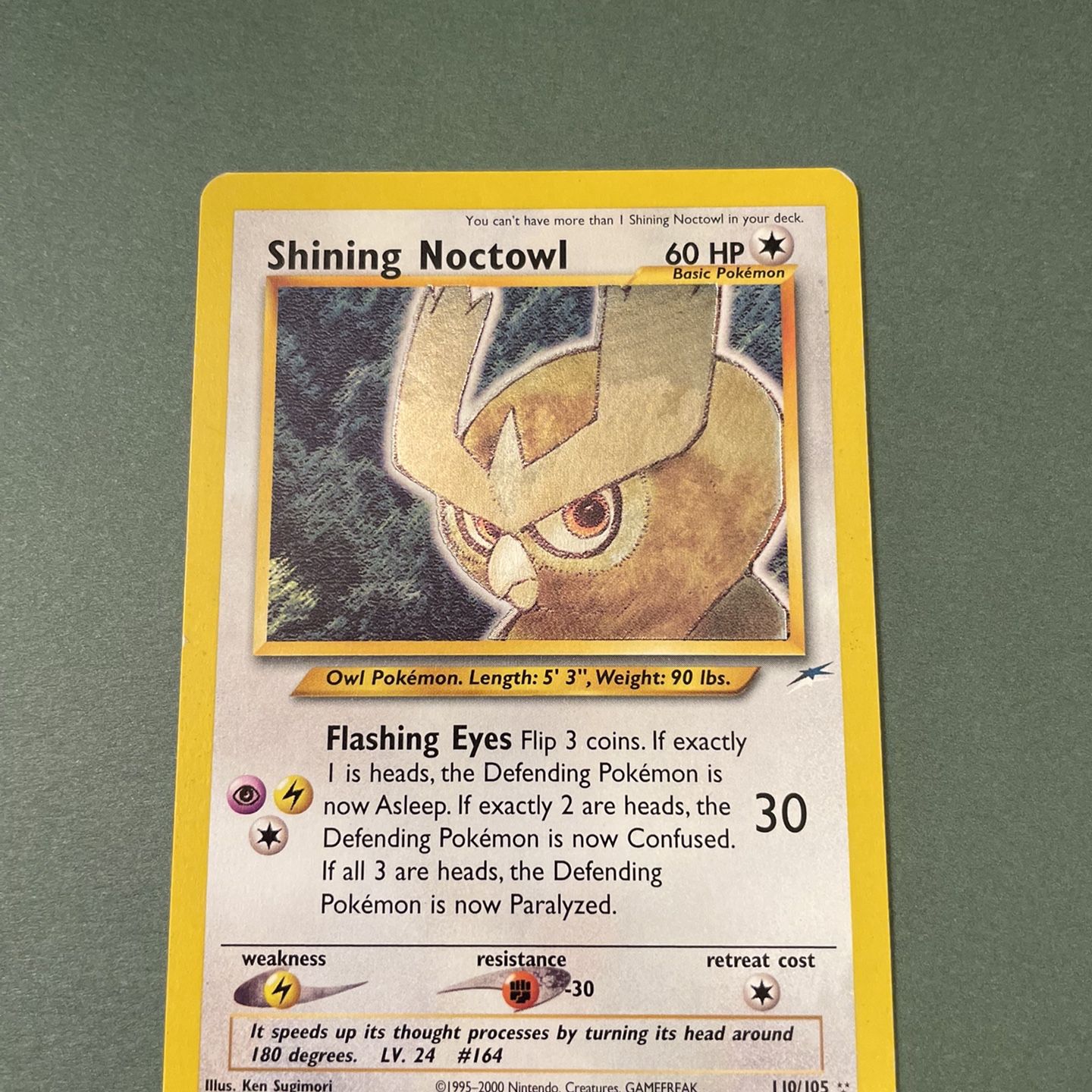 Noctowl Pokemon Card