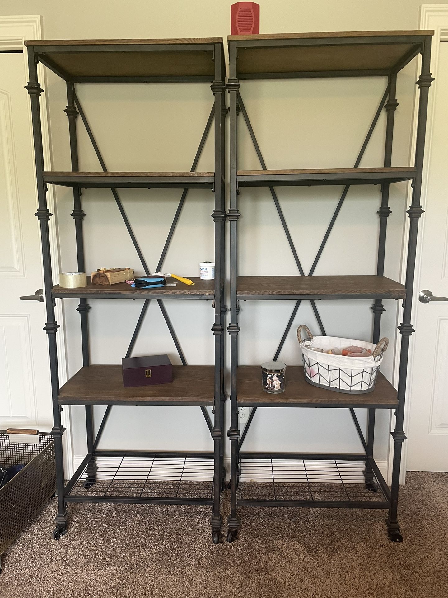 Set Of 2 - In-home Industrial Shelving Units for Sale in Melbourne, FL ...