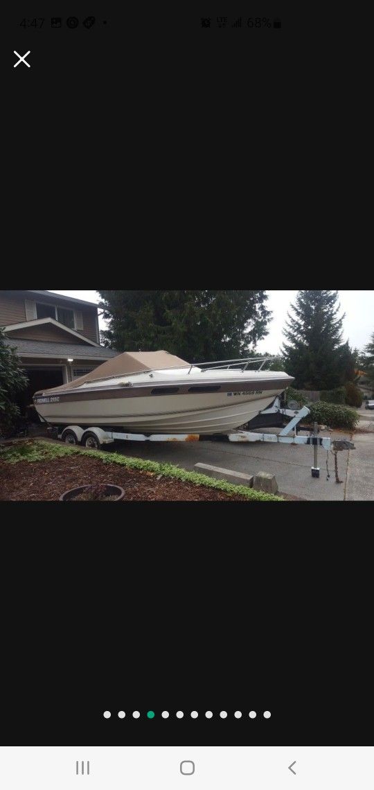 1989 Reinell 215c Cabin Boat for Sale in Federal Way, WA - OfferUp