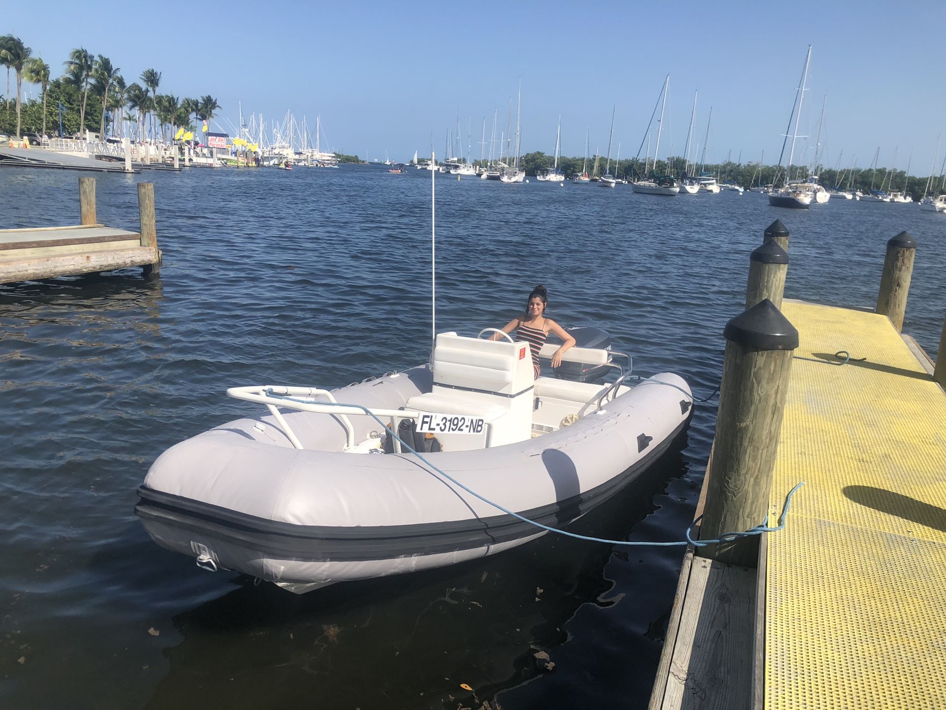 18ft Rib Boat for Sale in Miami, FL - OfferUp
