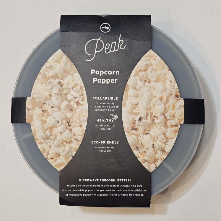 W&P Peak Collapsible, Healthy Popcorn Popper Microwave Bowl - New! for ...