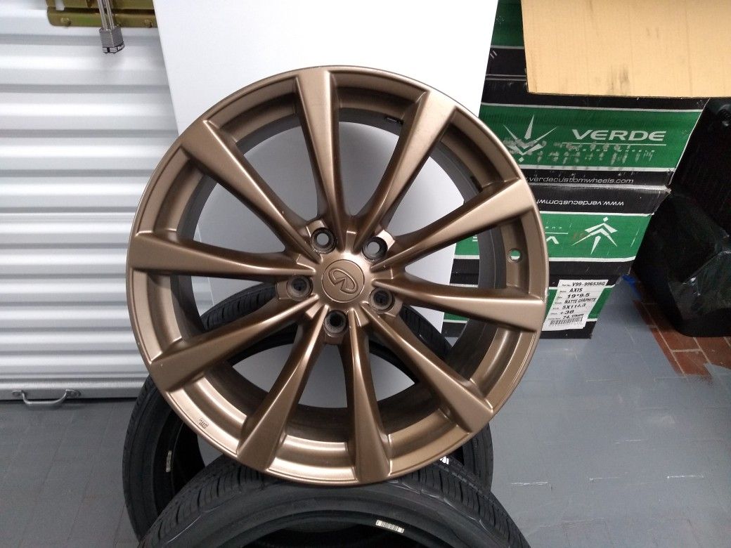 19 inch Infinity Rims-Staggered for Sale in Wilmington, DE - OfferUp