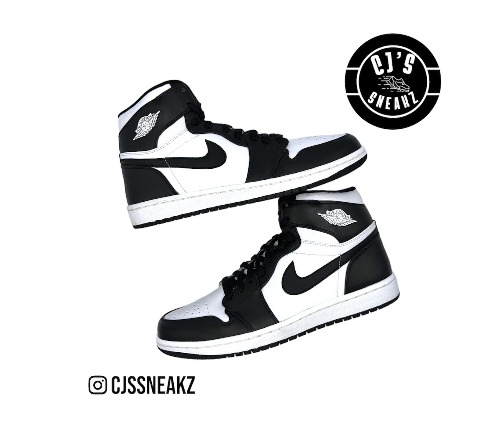 Men’s Authentic Air Jordan Retro 1 ‘White Black CDP’ Size 11! for Sale ...