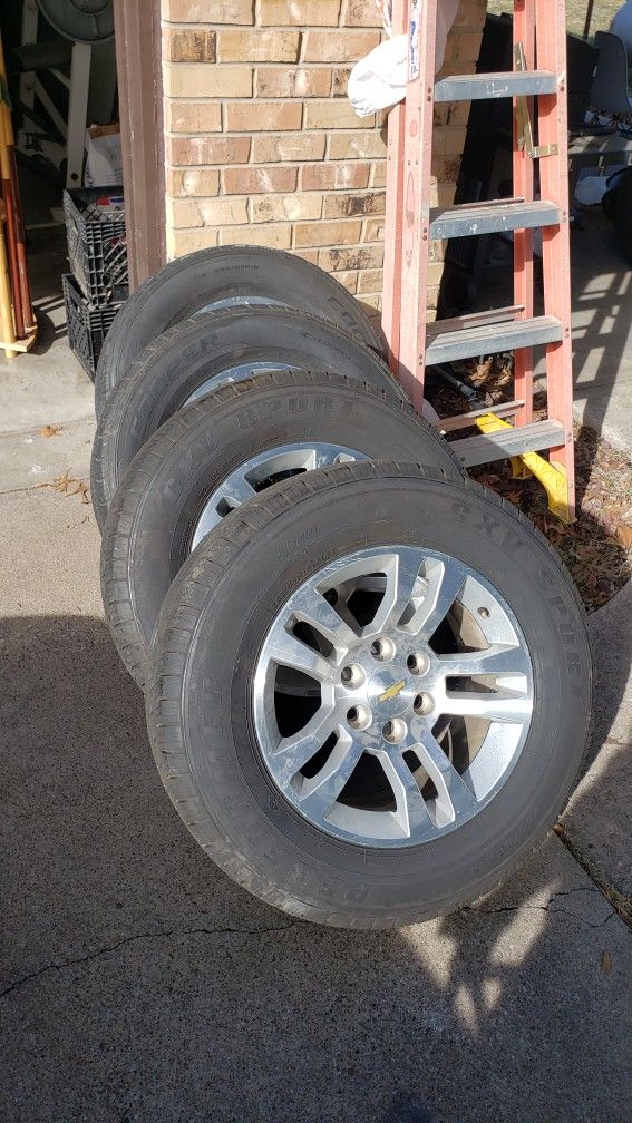 18 inch Chevy Texas edition wheels oem 380 FIRM/PRECIO FIJÓ First come ...