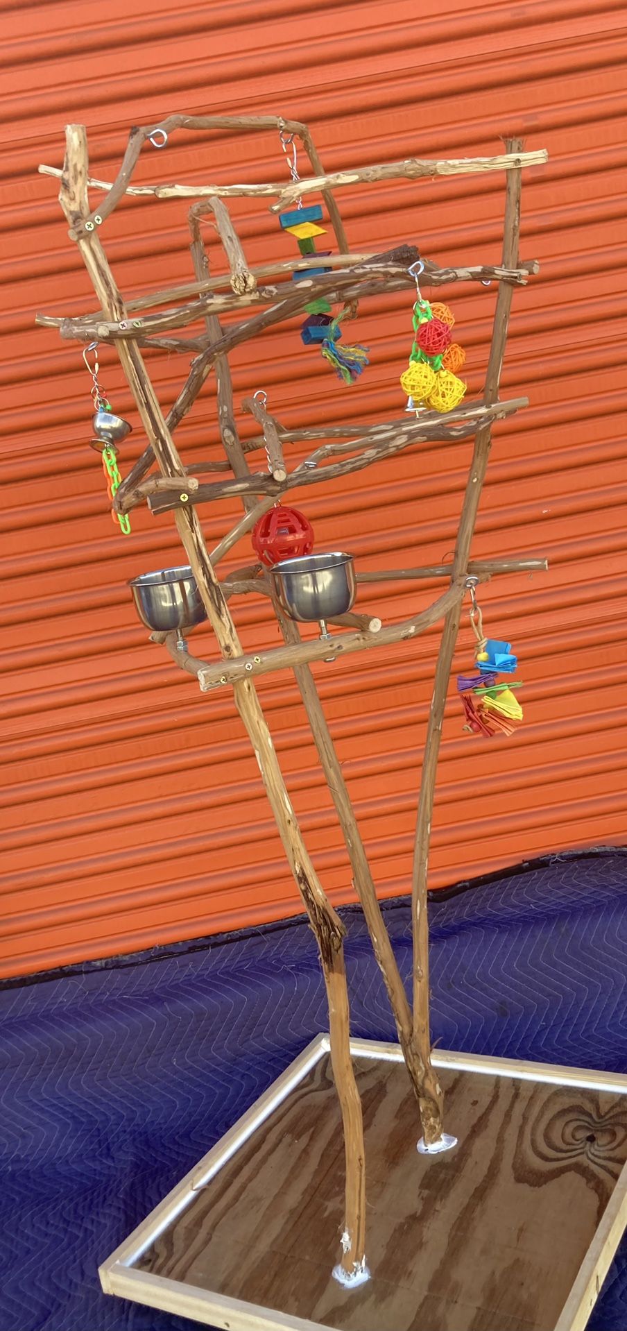 Short N Cute Small Bird Perch Tree … Nice Simple Design And Not Too ...