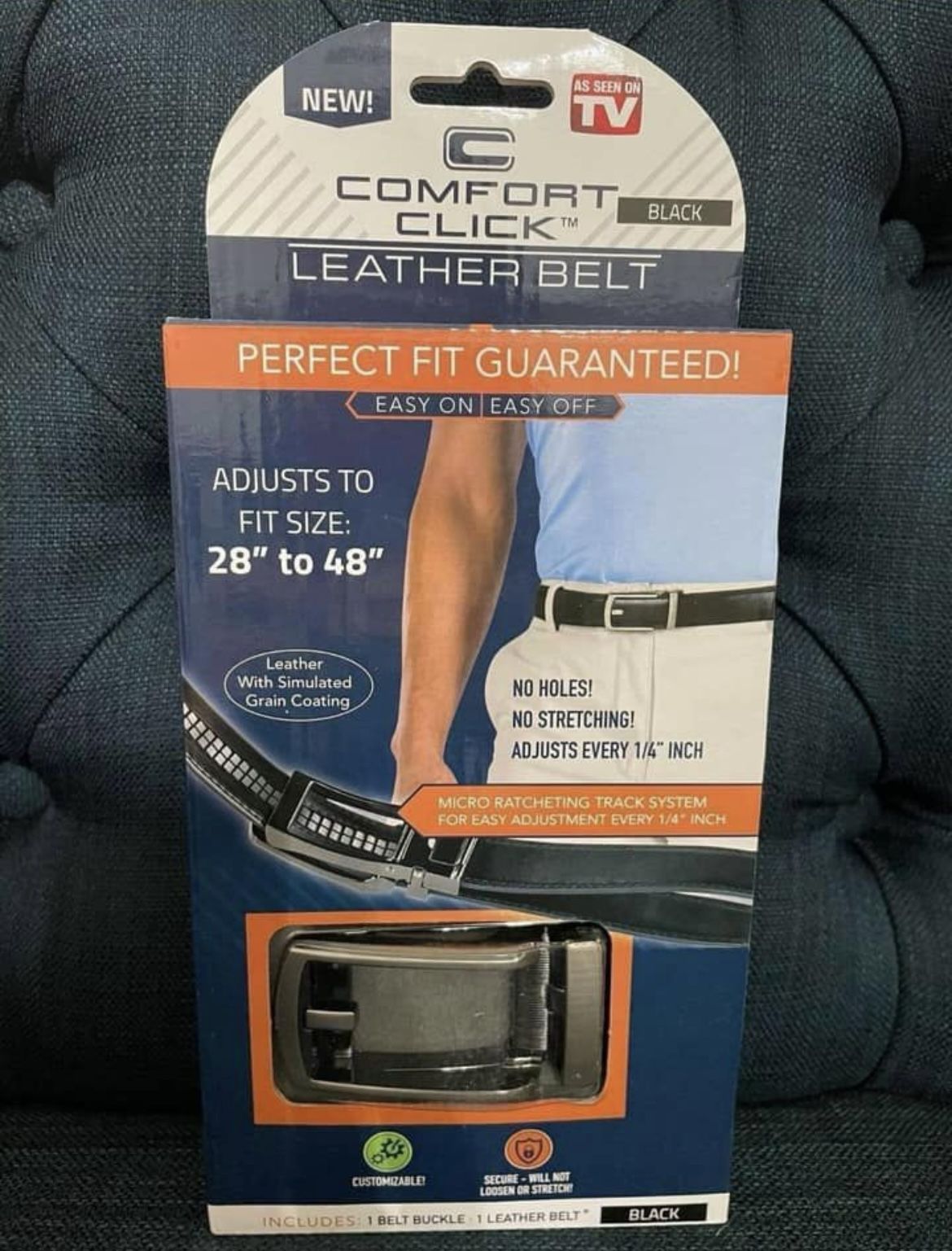 Comfort Click Men's Adjustable Belt - Black for Sale in Corona, CA ...