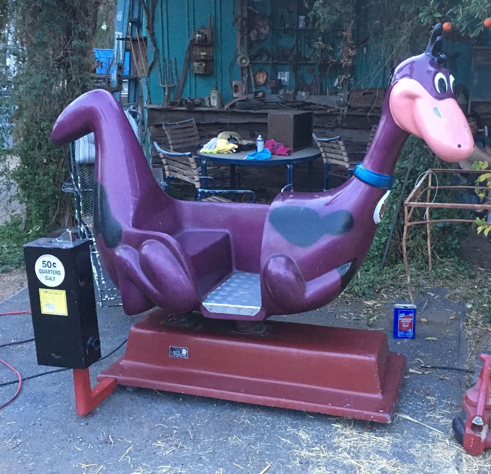 Dino the dinasour coin operated kiddie ride for Sale in Riverside, CA ...