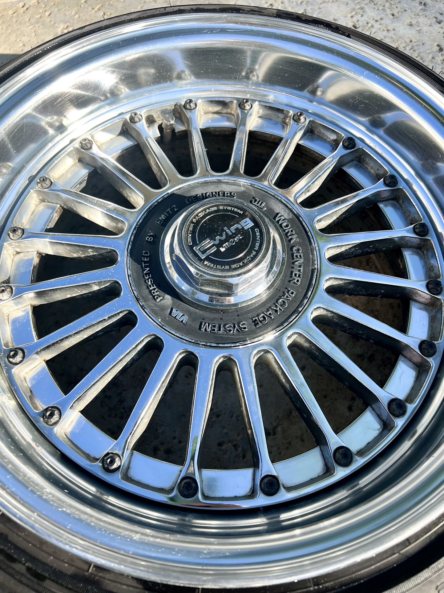 Work Ewing Fins Super Fin Jdm Wheels 15 Inch 15x7 for Sale in Fullerton ...