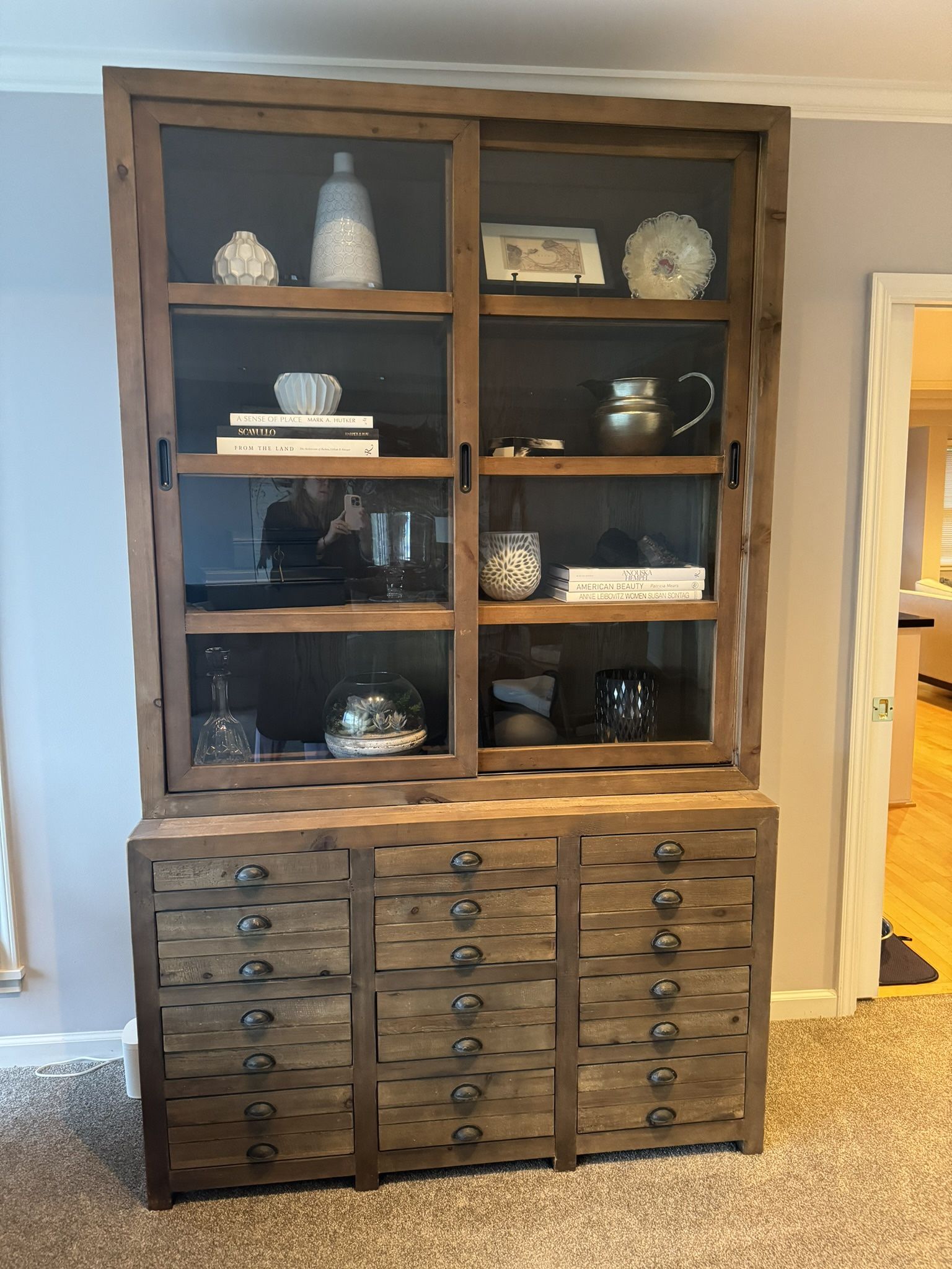 RH China Hutch for Sale in Bellevue, WA - OfferUp