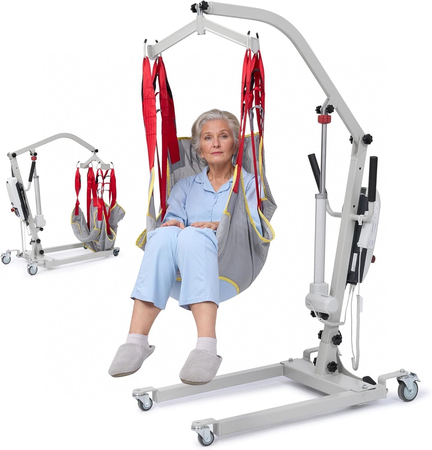 Electric Patient Lift, Medical Transfer Lifts for Seniors with Sling ...