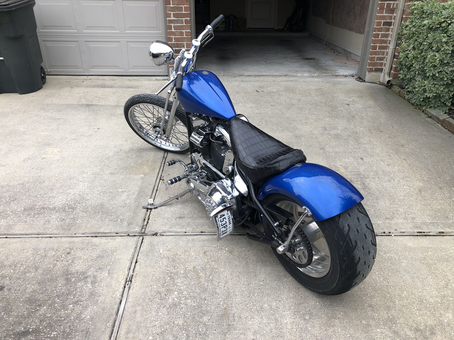 2000 Ultra Custom springer hardtail Chopper for Sale in Houston, TX ...