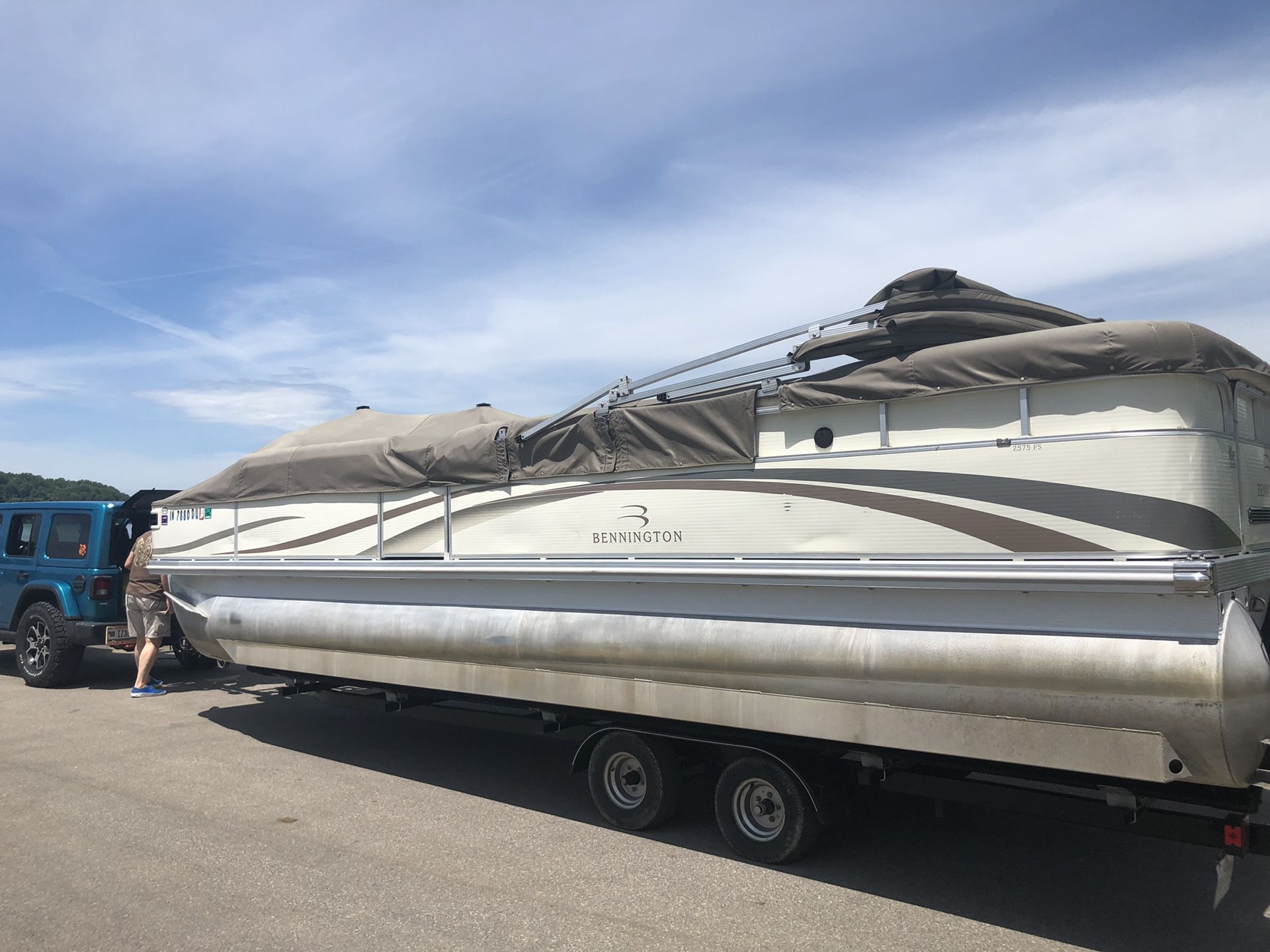 Used Inboard Pontoon Boats