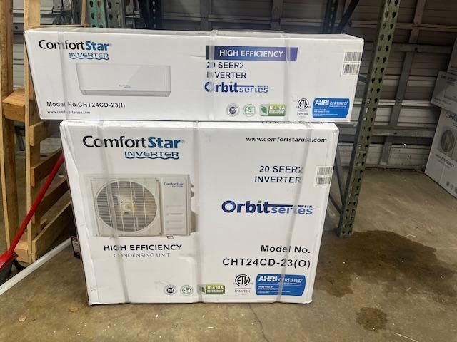 Mini Split ComfortStar 24,000 BTU 20 Seer With Heat 5 Year Warranty for ...