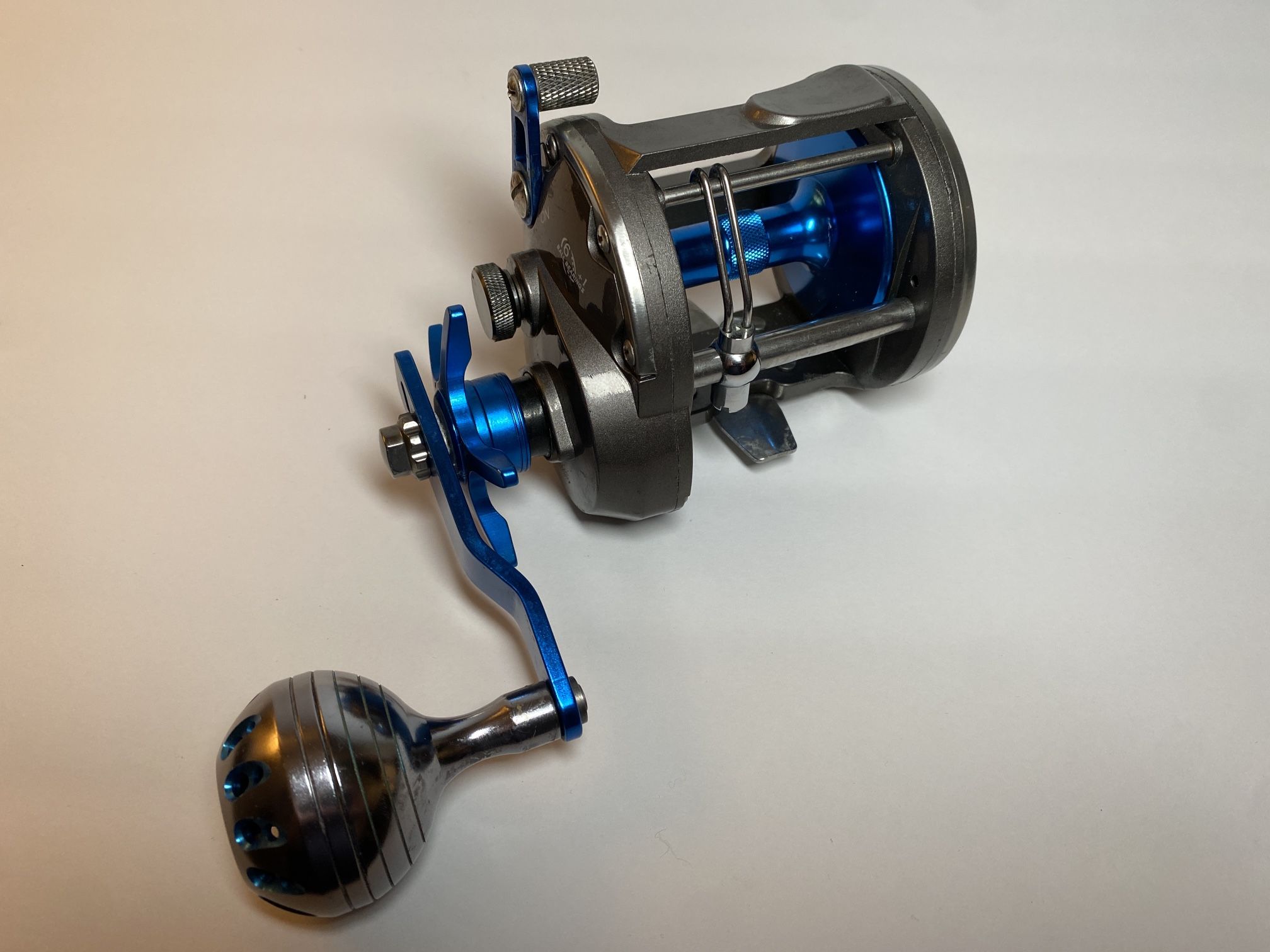Burning Shark Trolling Reel Saltwater Level Wind Reels, Drag Reels Boat ...