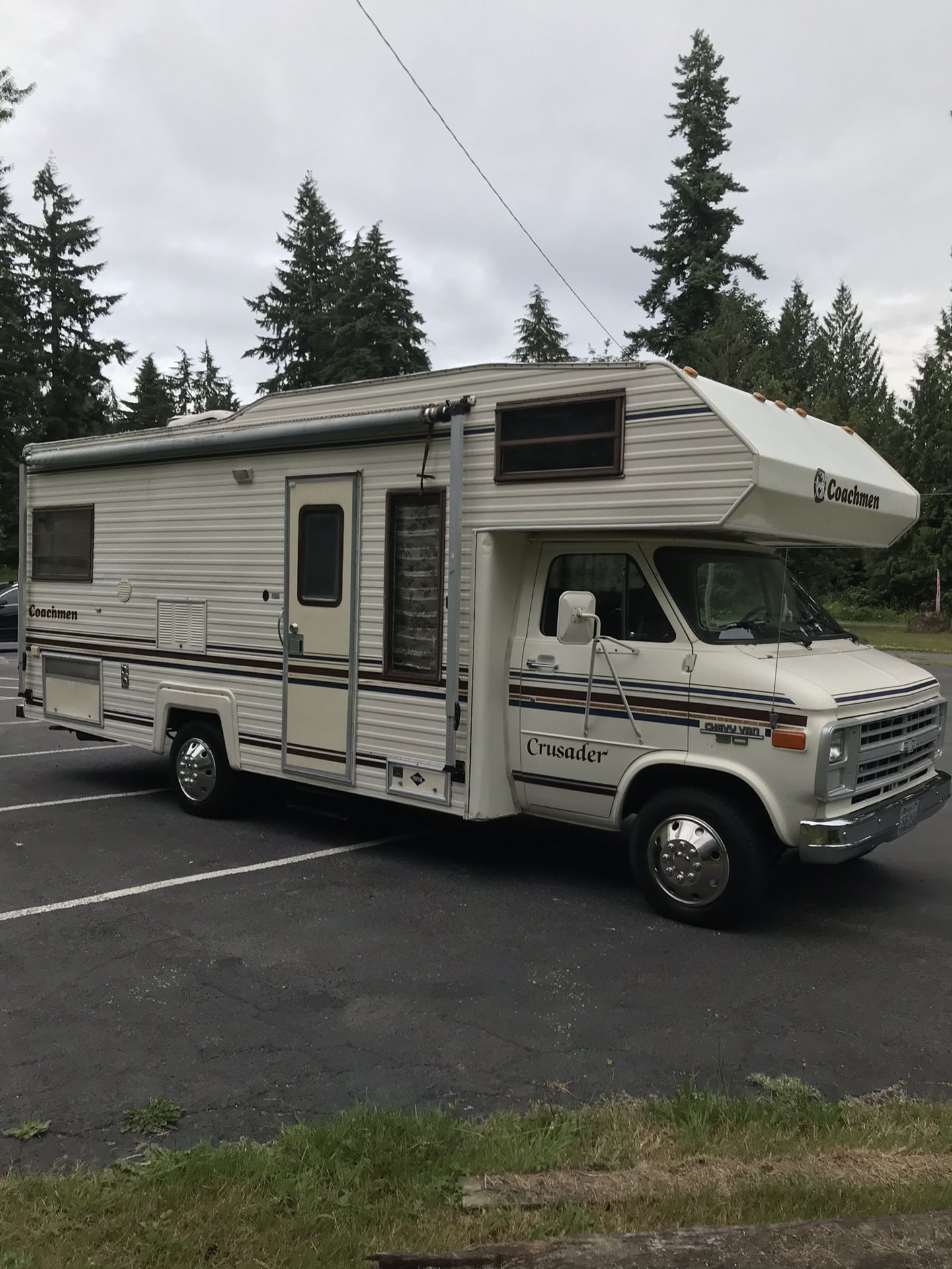 1987 coachman crusader 23 foot fully self-contained for Sale in ...