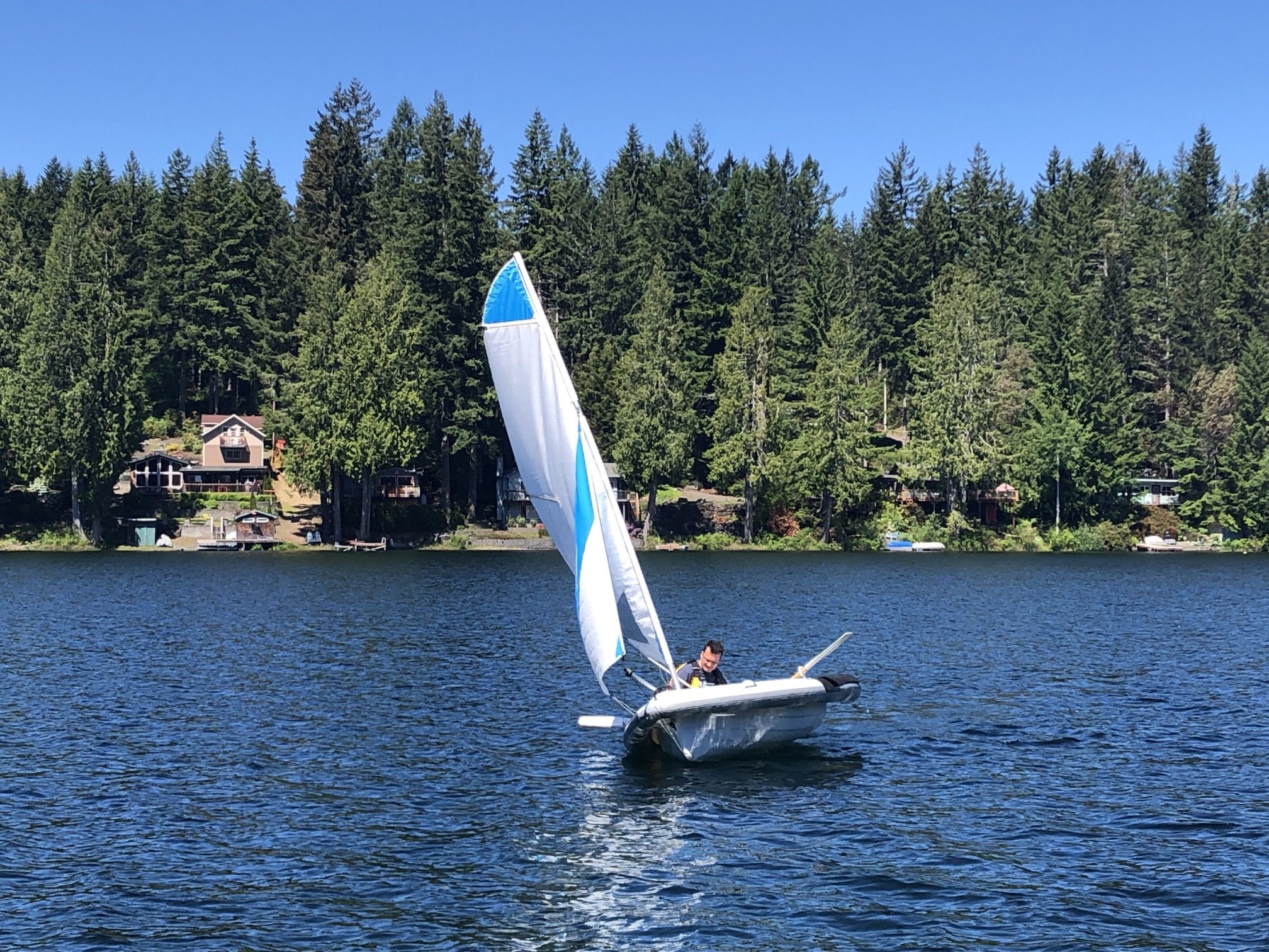 Sailboat/ Row Boat Walker bay 10 + Trailer for Sale in Redmond, WA ...