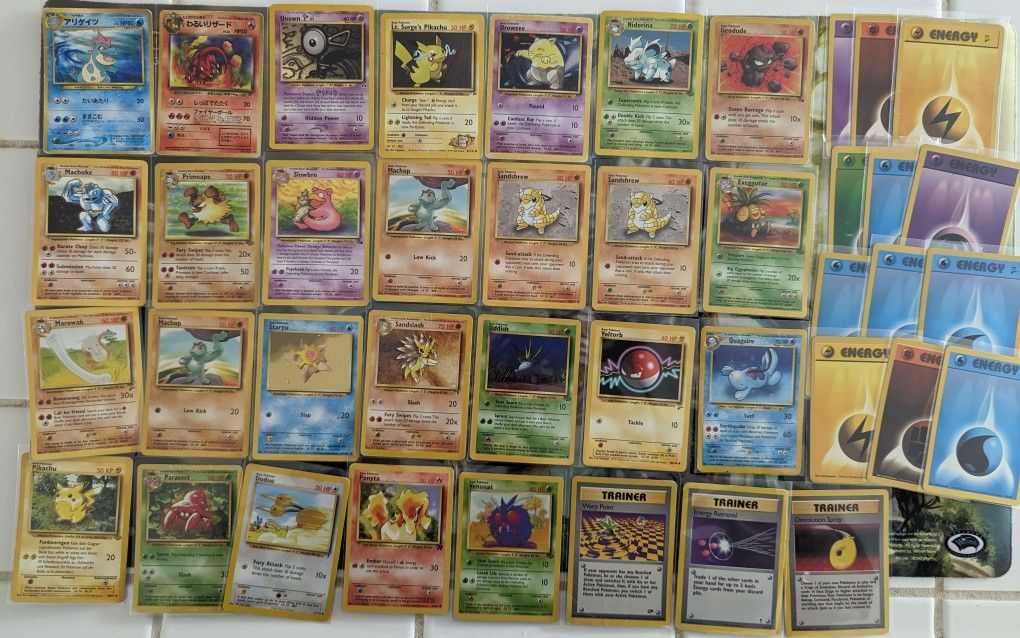 Pokemon Vintage Cards MP-DMG for Sale in Sacramento, CA - OfferUp