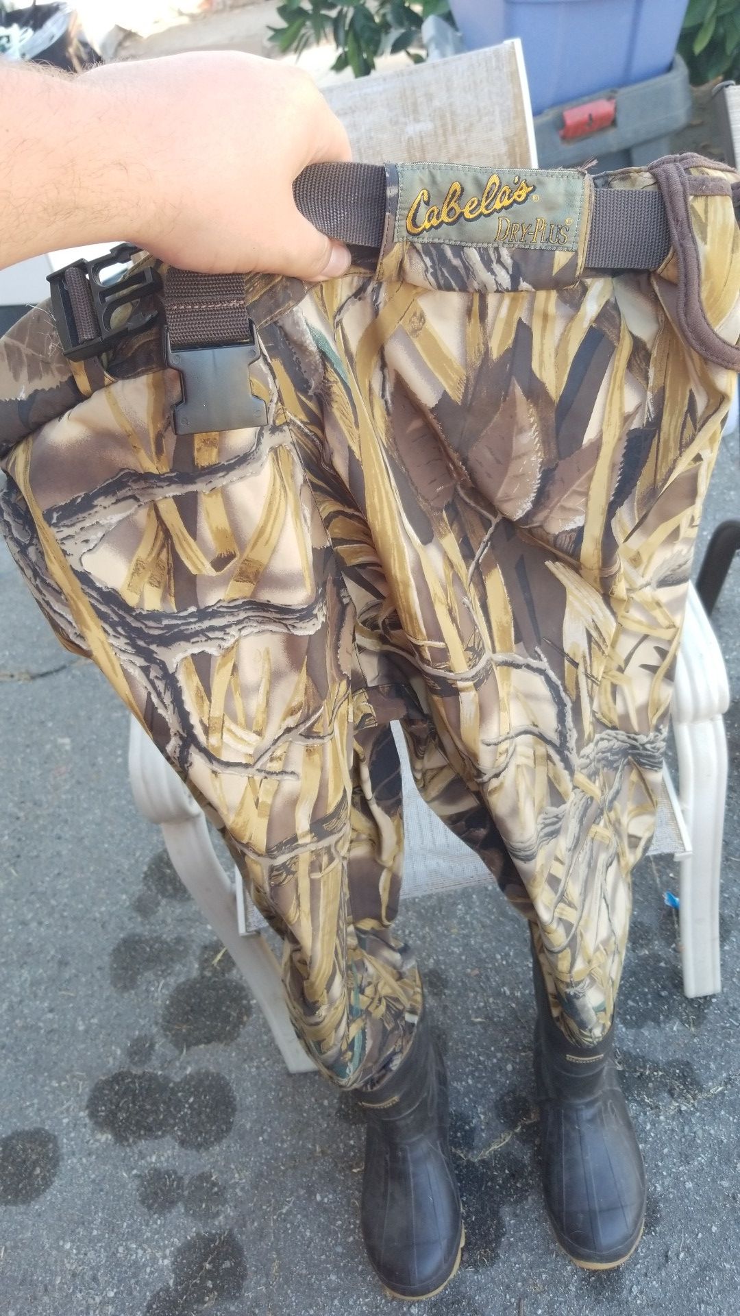 Cabela's Dry-plus Waders and wading life vest set for Sale in Temple ...
