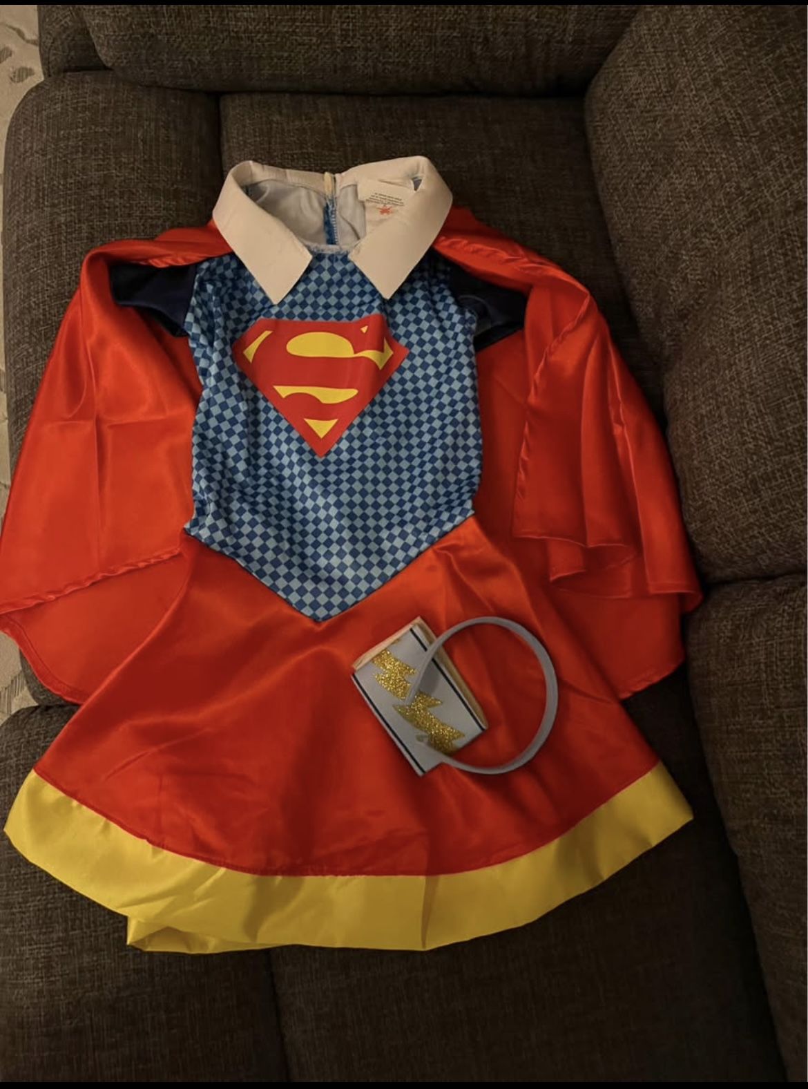 Supergirl Costume Size Medium (ages 5-9) for Sale in Riverside, CA ...