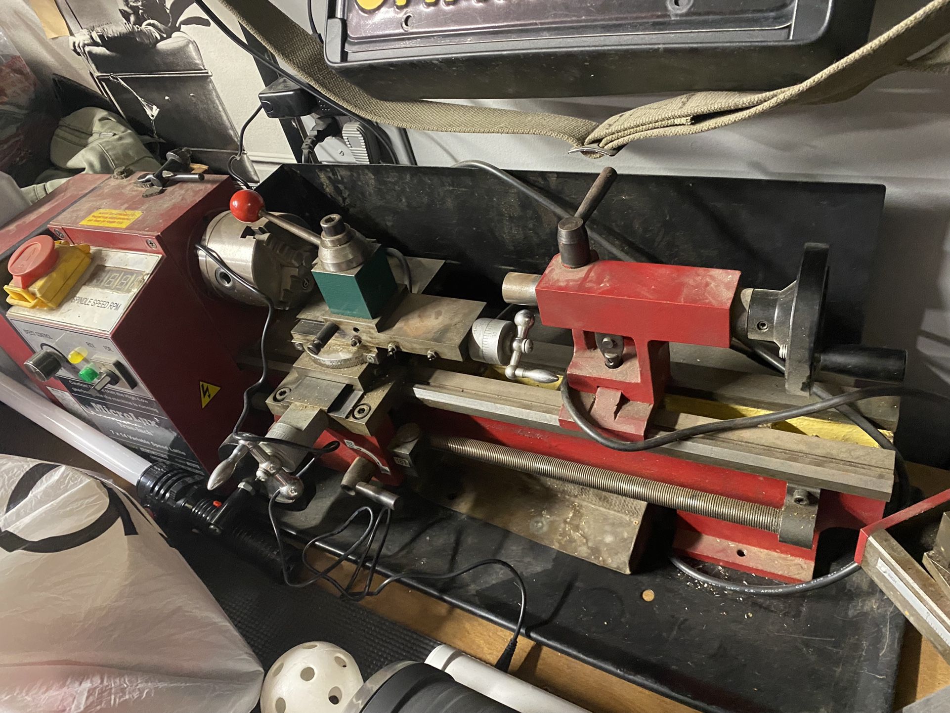 Microlux 7x14 Lathe for Sale in Westminster, CA - OfferUp