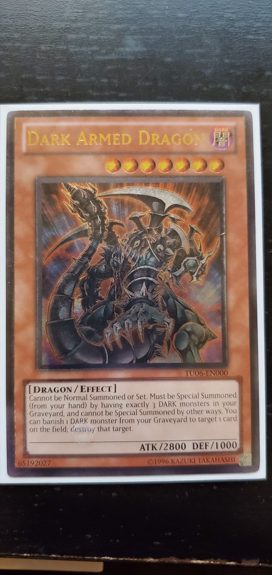 Dark Armed Dragon Card