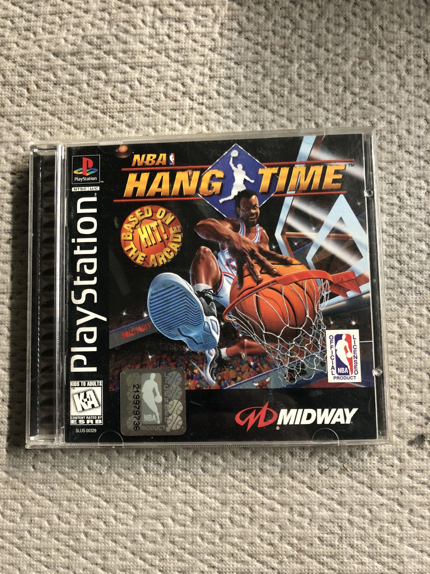 NBA HangTime Sony PlayStation 1 PS1 1996 COMPLETE CIB Tested Video games Consoles