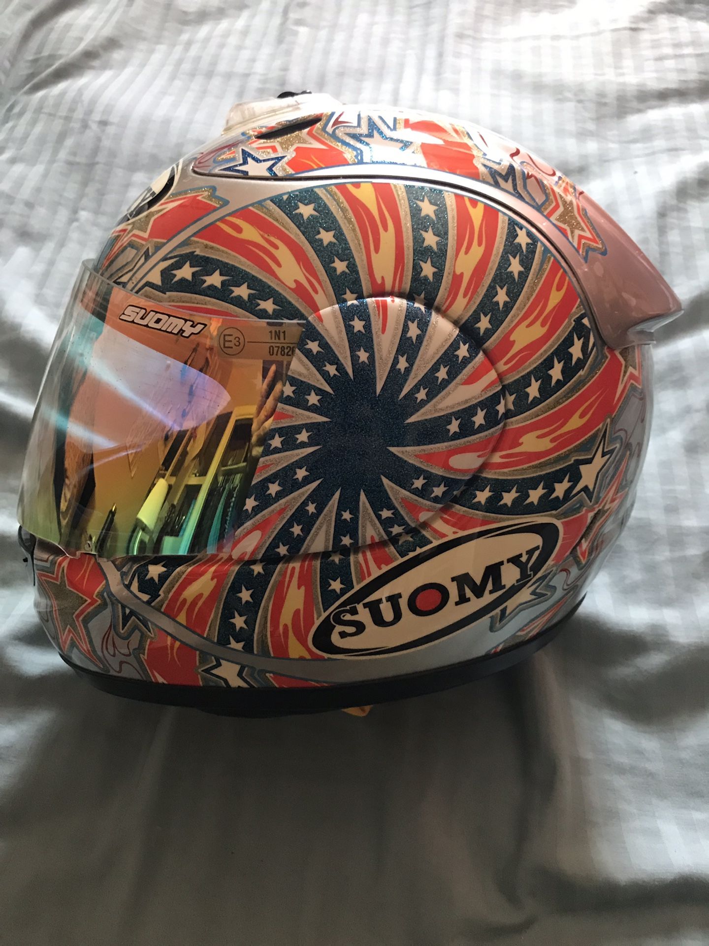 Suomy Spec 1R Extreme Ben Bostrom motorcycle helmet for Sale in ...