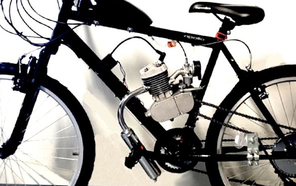 New 2-stroke motorized bicycles starting at $299.99 Pedal start 50 mph ...