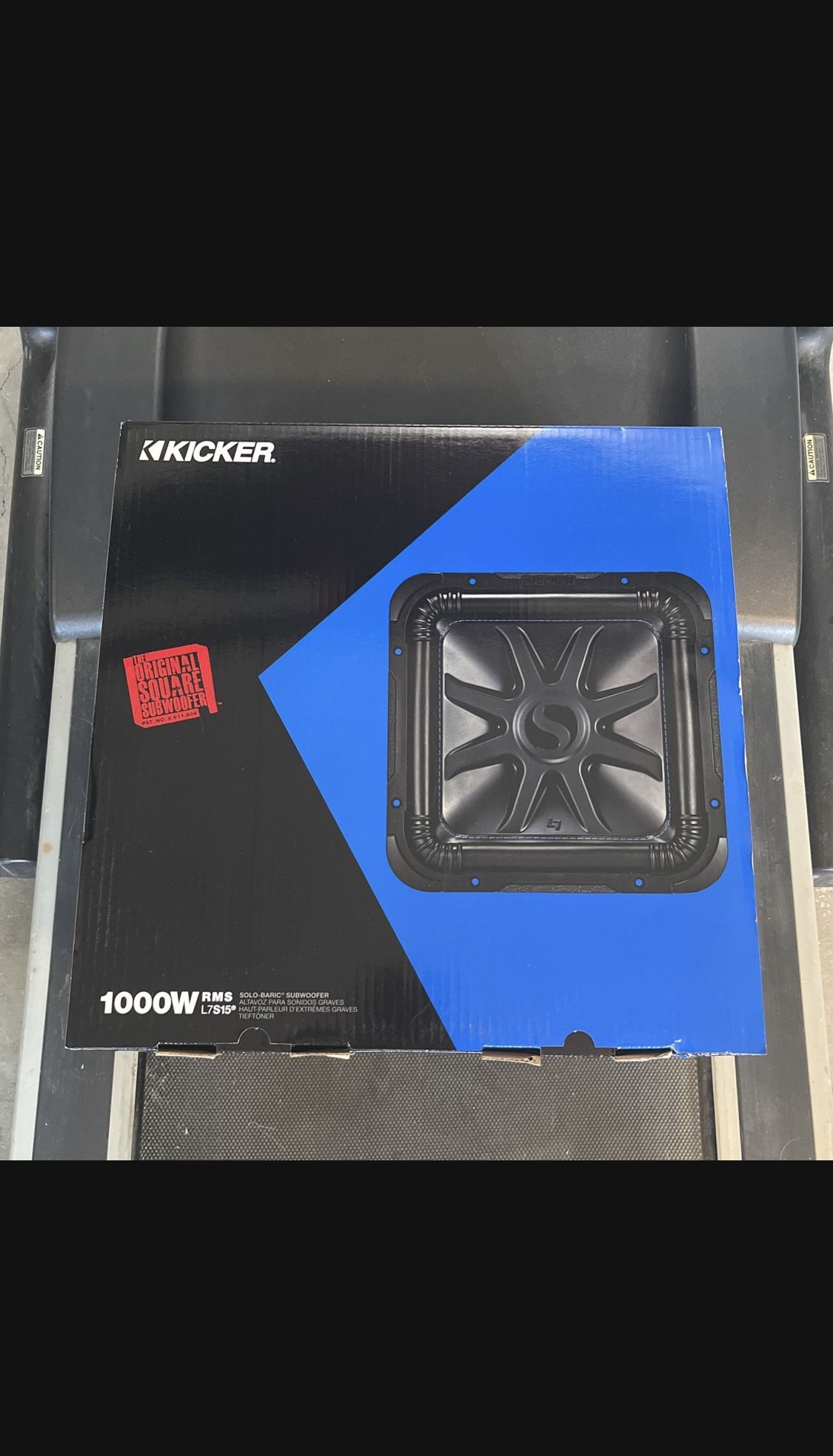 Kicker L7 15 inch Subwoofer 1000 Watts RMS Square Solo Baric Speakers ...