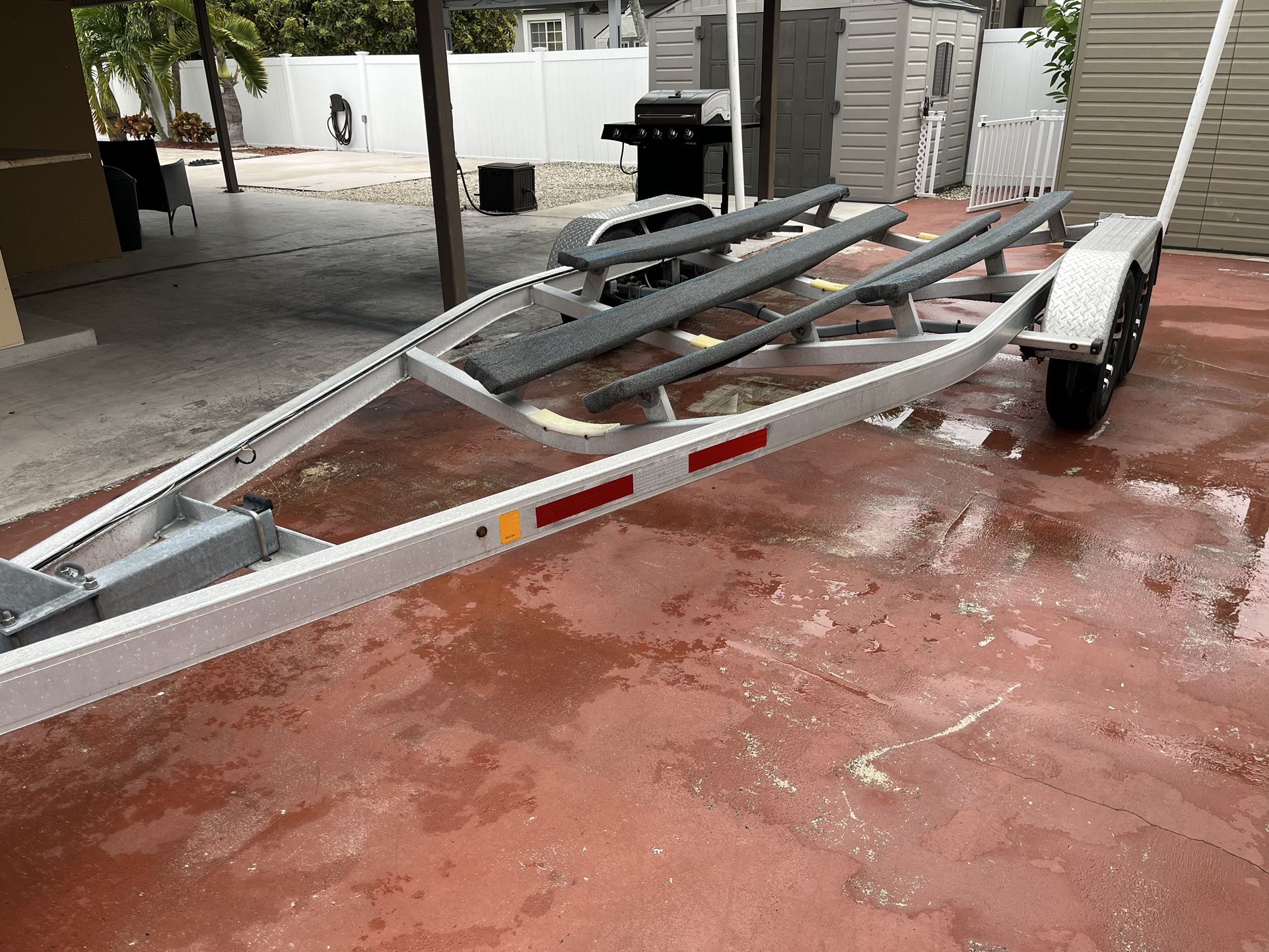 2015 Magic Tilt Aluminum Boat Trailer 22ft for Sale in Hialeah, FL ...