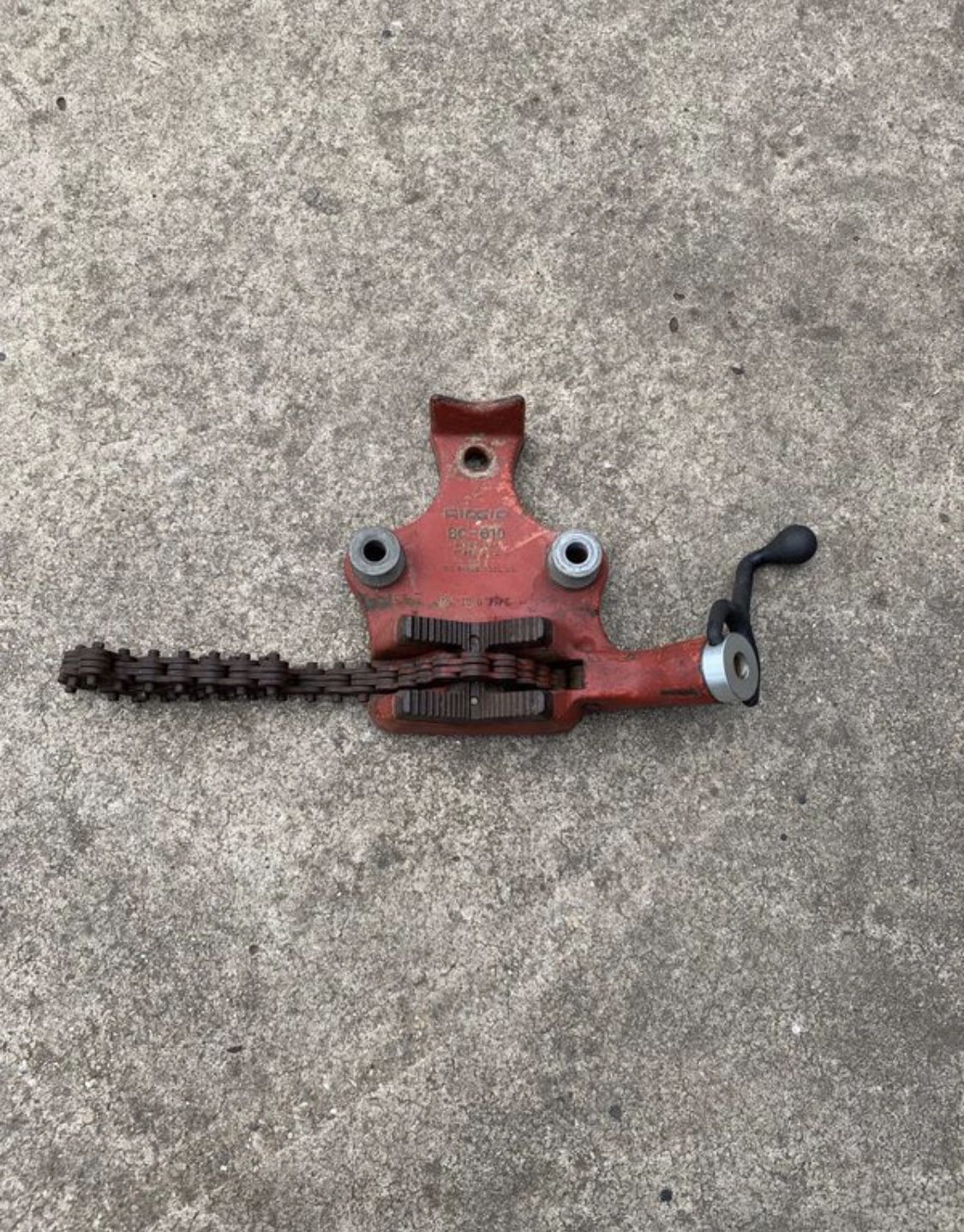 Ridgid top screw Bench Chain Vise 1/4” - 6” (model BC-610) for Sale in ...