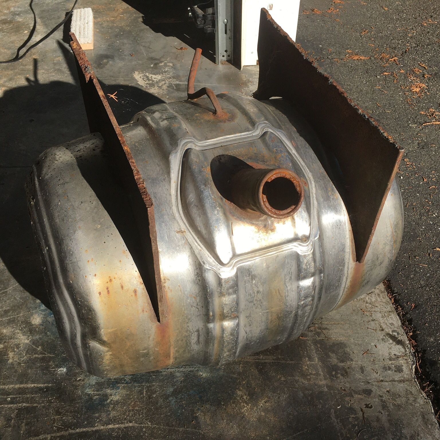 Beer Keg Fuel Tank