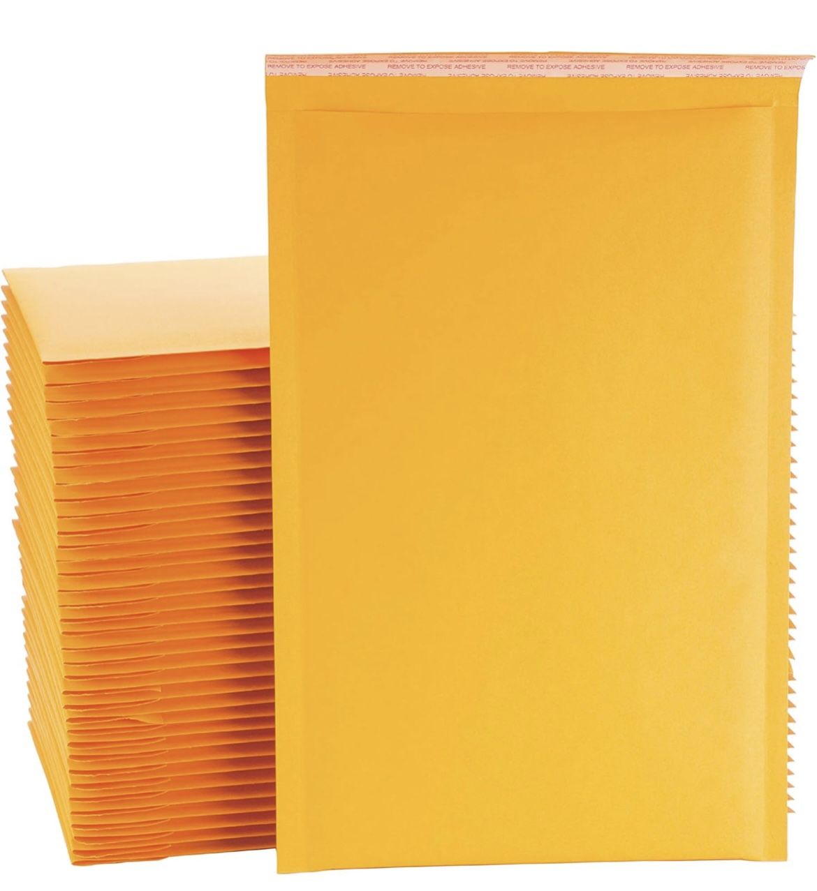 50 Pack, 11x15 Inch Kraft Paper Bubble Mailers Padded Envelopes Bags ...