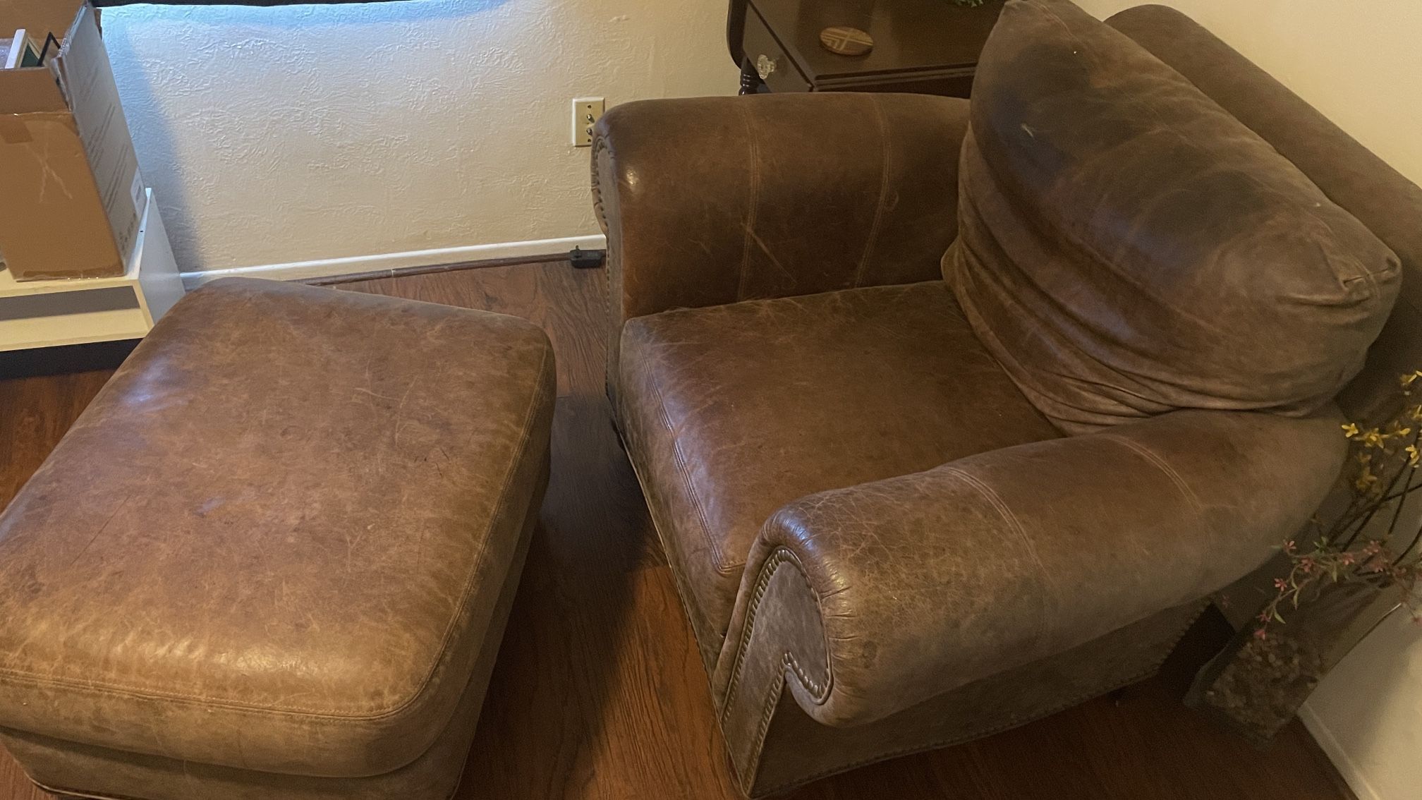 Sofa Chair And Ottoman for Sale in Phoenix, AZ - OfferUp