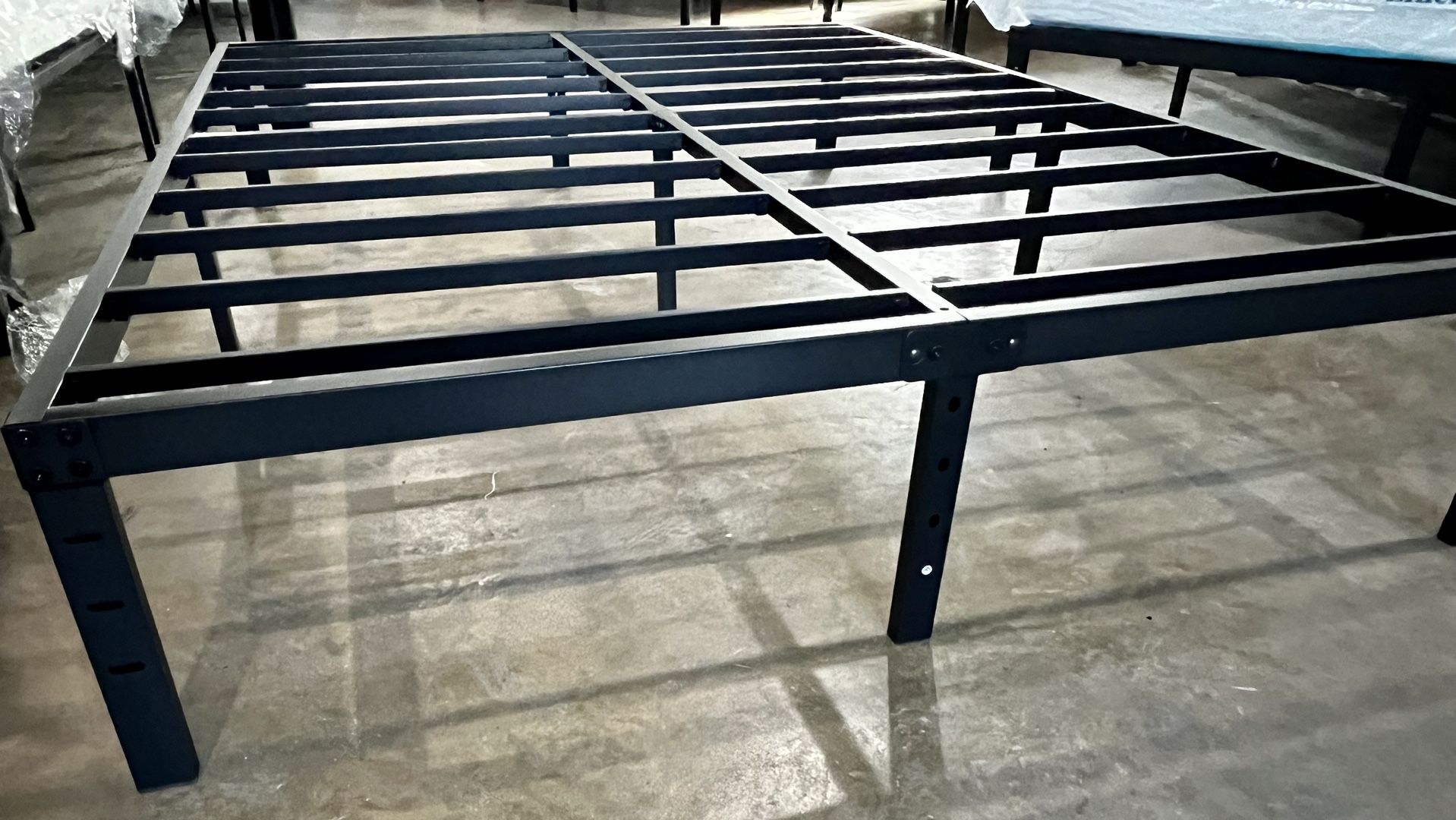 Brand New 14” Inch Metal Steel Platform Bed Frame ( No More Box Spring ...