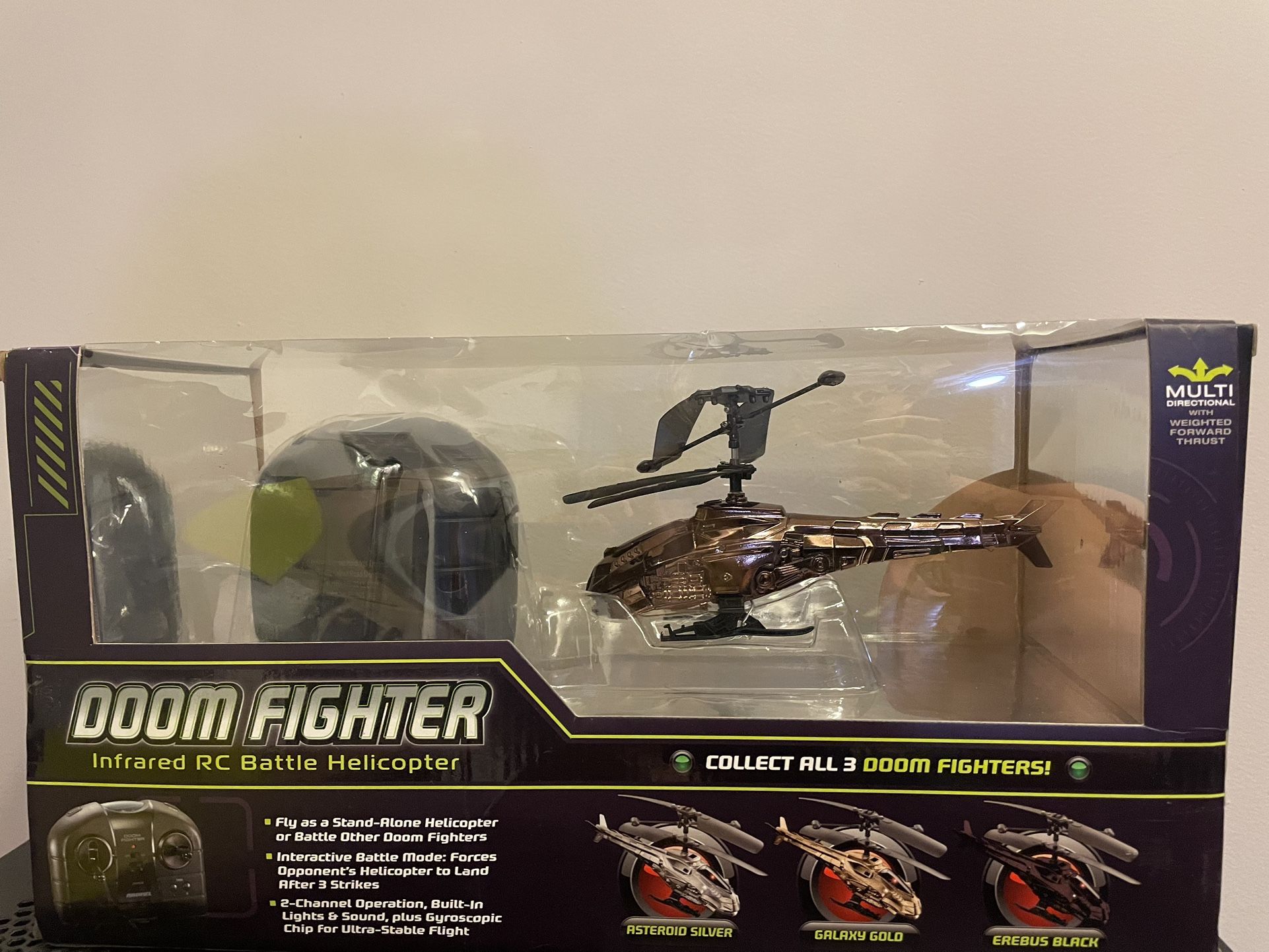 Silver Flying Helicopter Toys