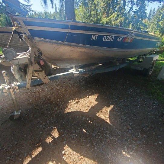 16ft Aluminum Lund for Sale in Buckley, WA - OfferUp