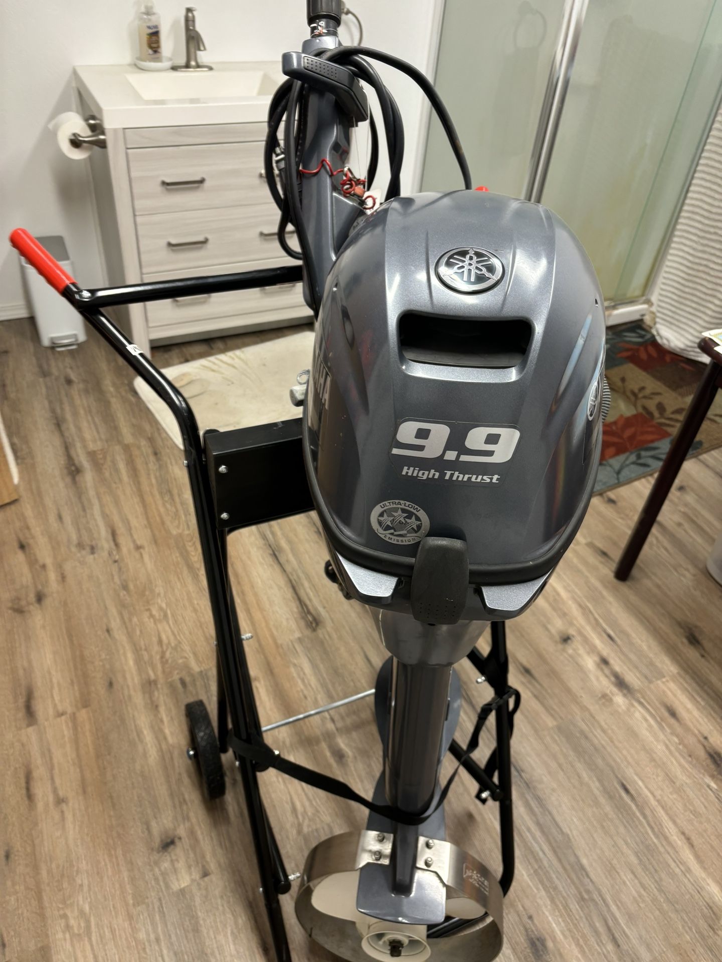 2016 Yamaha extra long shaft hi thrust 9.9 Hi-thrust extra-long shaft ...