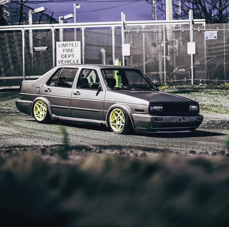 Mk2 Jetta Slammed