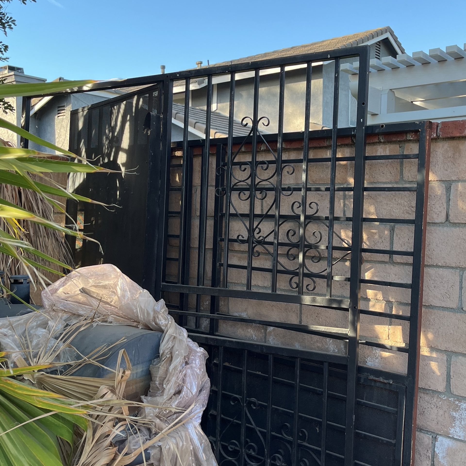 2 Steel Iron Rod Security Gates for Sale in Rialto, CA - OfferUp