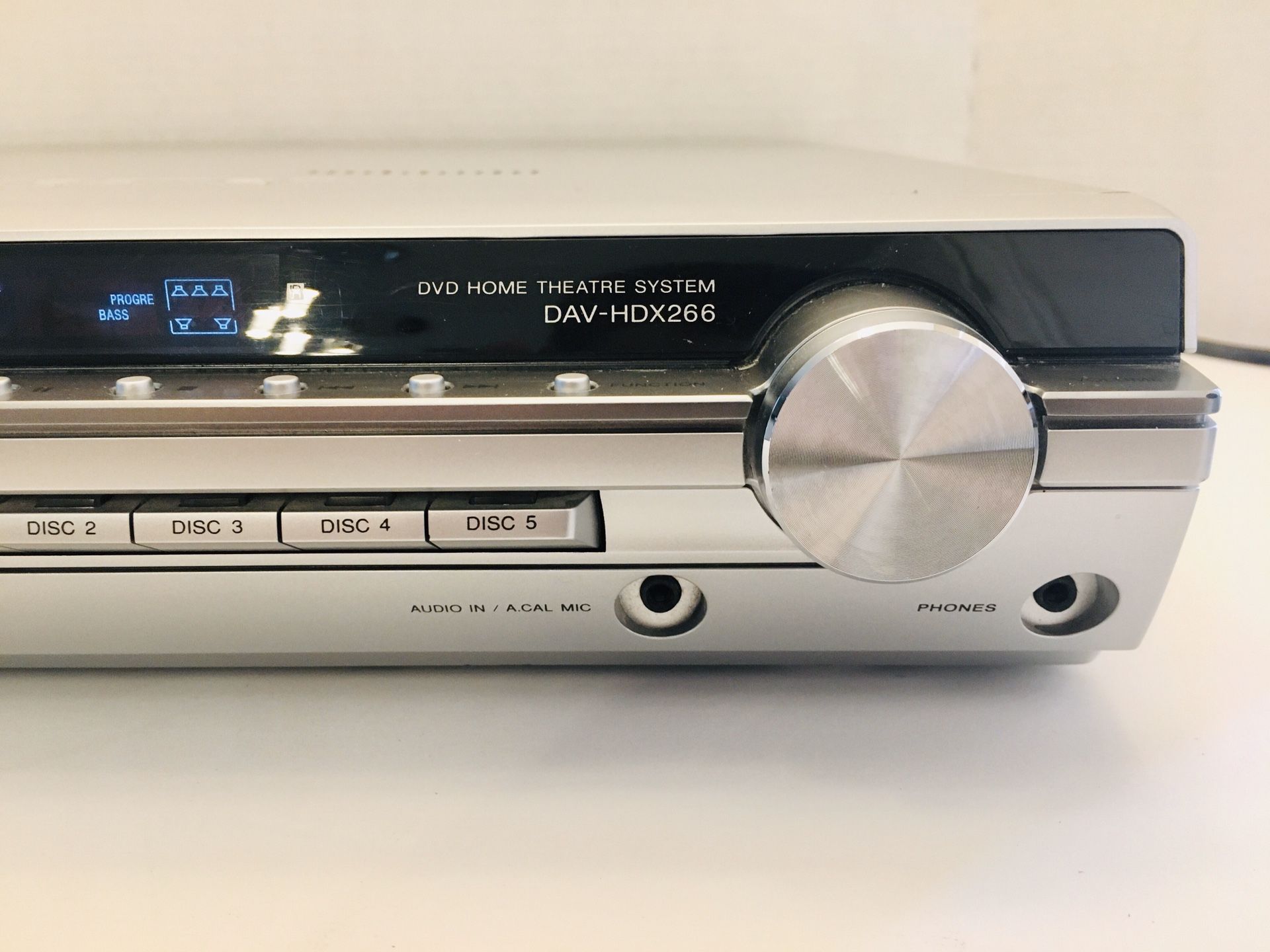 Sony S-Master Digital Amplifier DVD + CD 5 Disc Changer Player for Sale ...