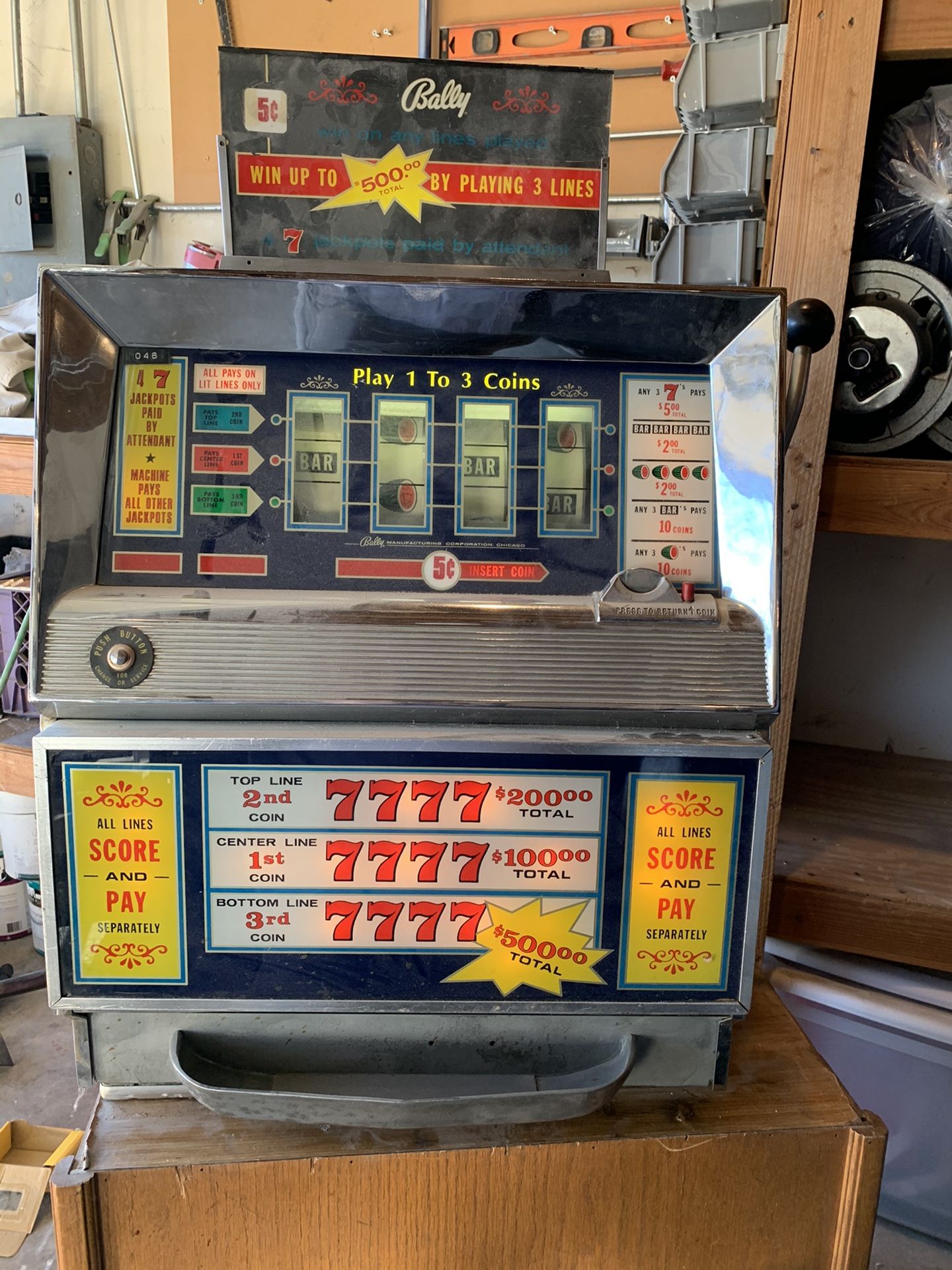IGT Bally nickel slot machine. Electromechanical. for Sale in Hesperia ...
