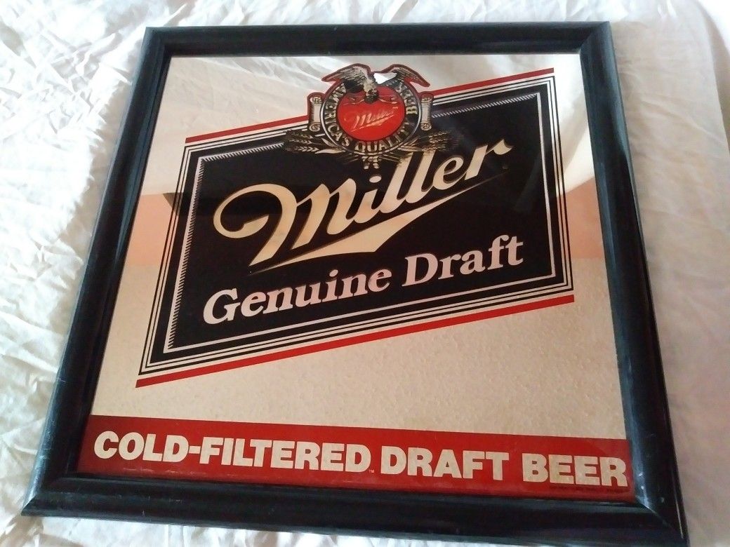 Miller Genuine Draft Mirror for Sale in New Orleans, LA - OfferUp