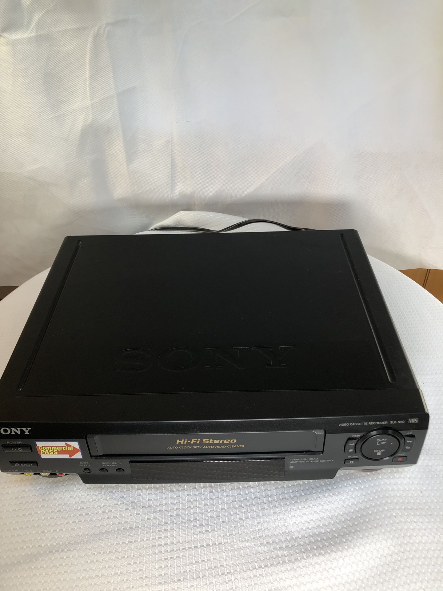 Sony SLV-N50 VHS VCR Video Cassette Player Recorder HiFi Stereo AV ...