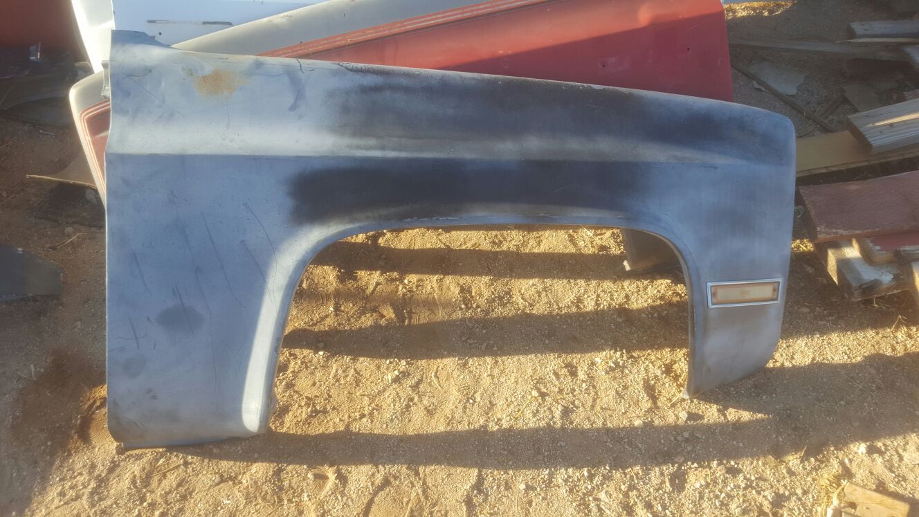 81-87 passenger side fender c10 k10 blazer chevy pickup k5 blazer for ...