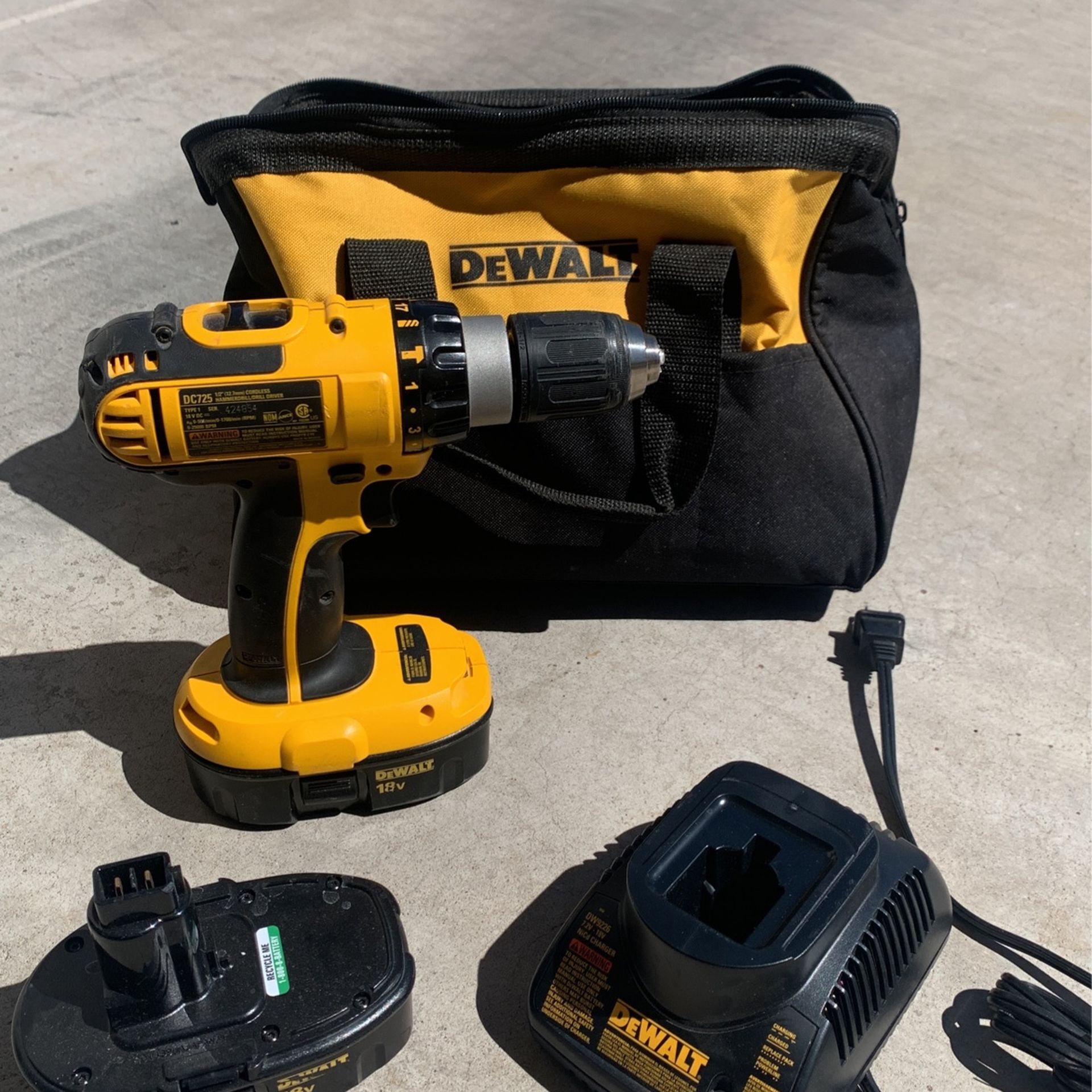 Dewalt DW997 stores 18V 1
